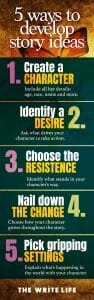 Story Ideas: This 5-Step Process Will Help You Develop Good Ones