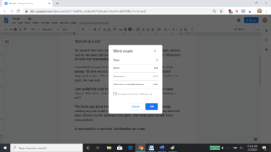 How to See Word Count in Google Docs As You’re Writing
